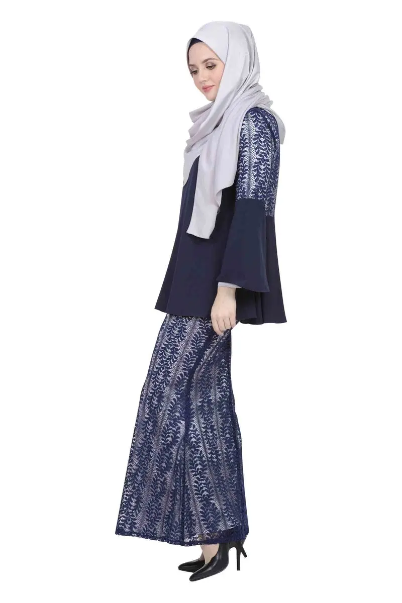 Muslimah Wear Malaysia Fashion Ladies Lace Baju Kebaya - Buy Design ...