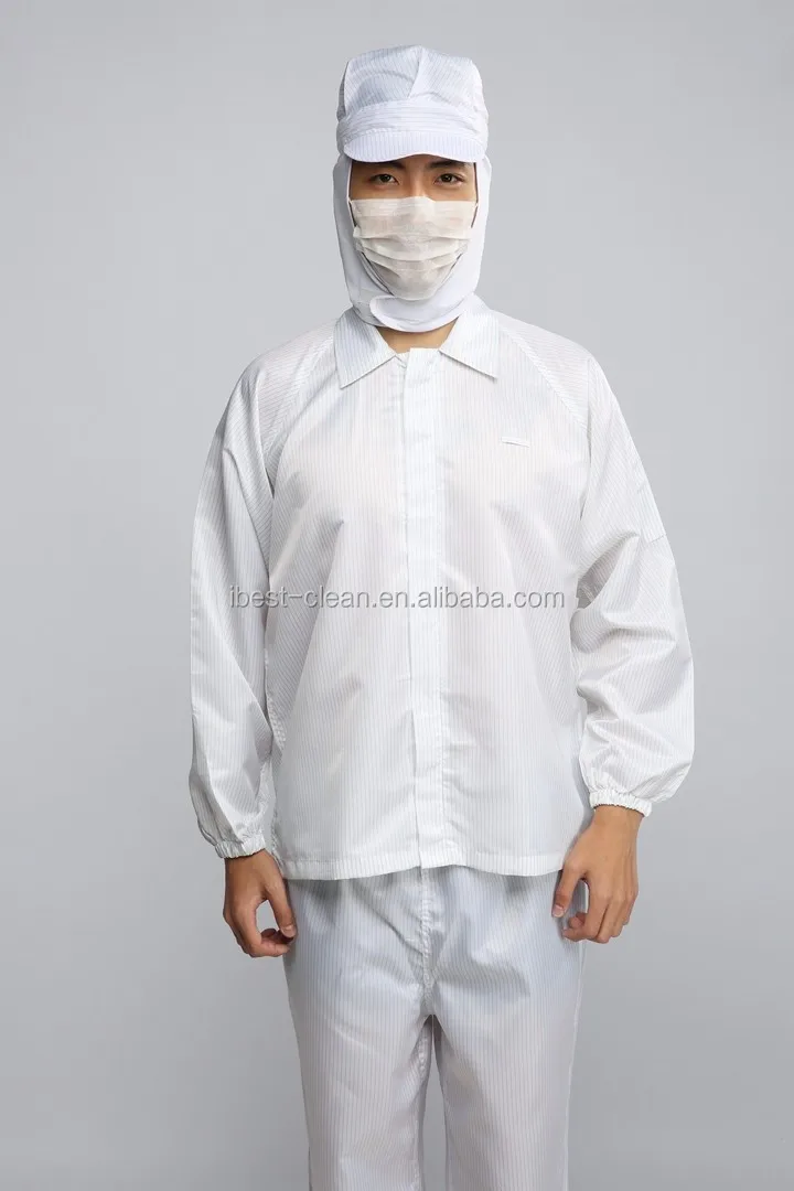 cleanroom smock for electronic semiconductor and food factories, View ...