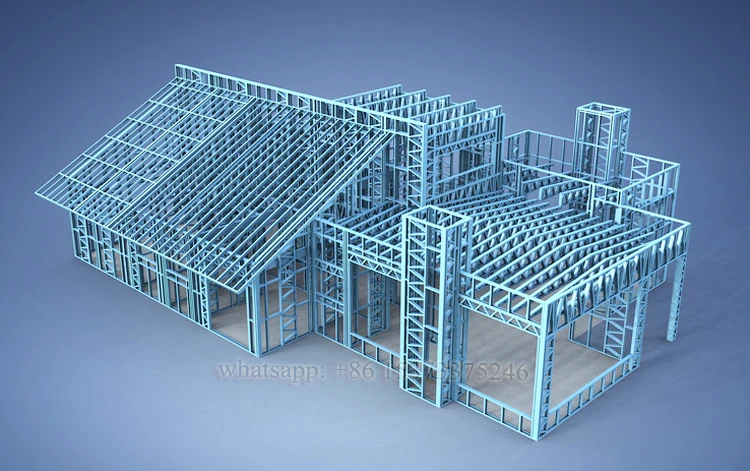 Framecad Steel Structure Prefab Villa House - Durable & Efficient