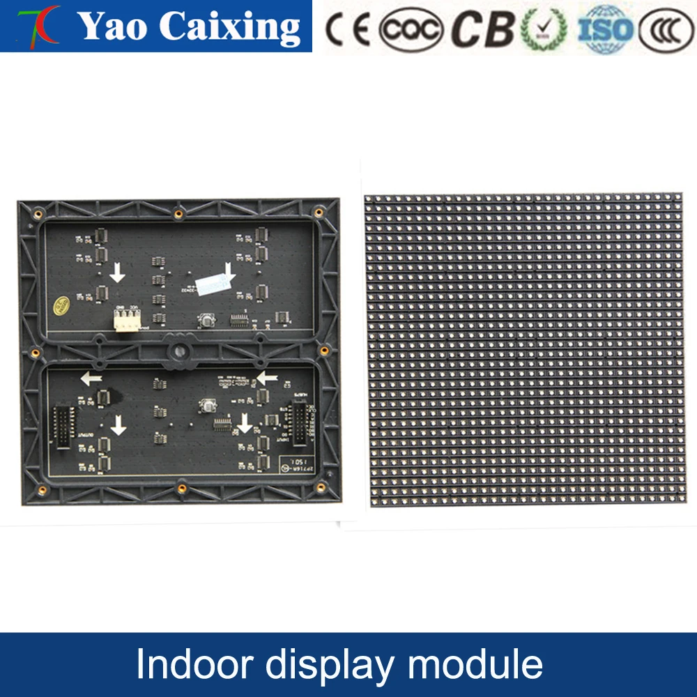 P6 SMD3528 Indoor RGB LED Panel Matrix for Signage Display ODM