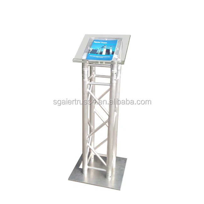 Modern Acrylic Podiums Metal Type Aluminum Truss Podium - Buy Truss ...