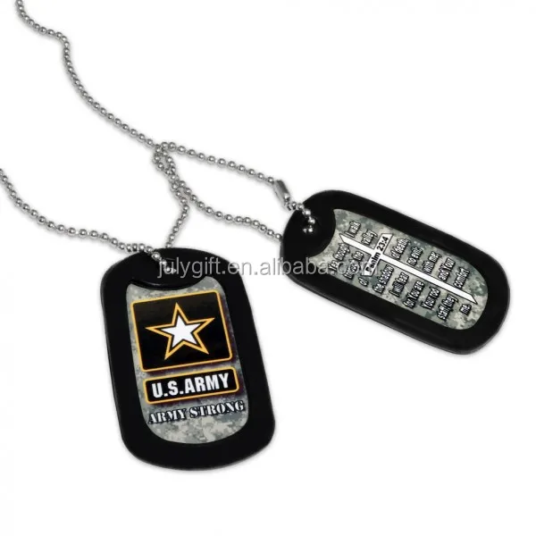 Black Or Colorful Silicone Rectangle Personalized Dog Tags - Buy ...