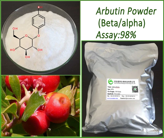 Whitening Cream Powder 99% Reb Tech Alpha Arbutin Powder/beta Arbutin ...