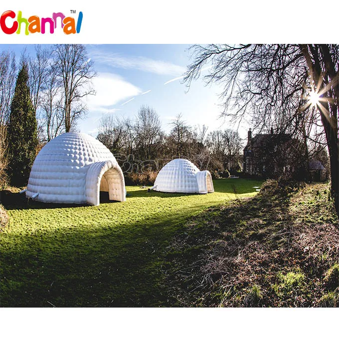 Giant Inflatable Snow Igloo Tent Inflatable Dome Tent For Events - Buy ...