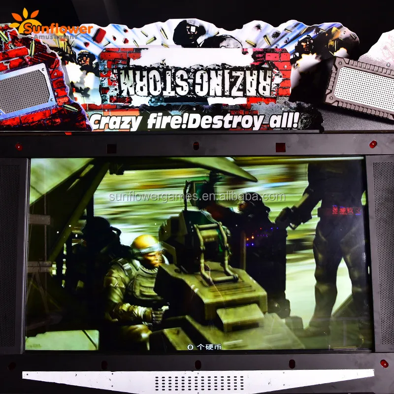 4 in 1 Shooting Game Kit - Razing Storm Arcade Experience