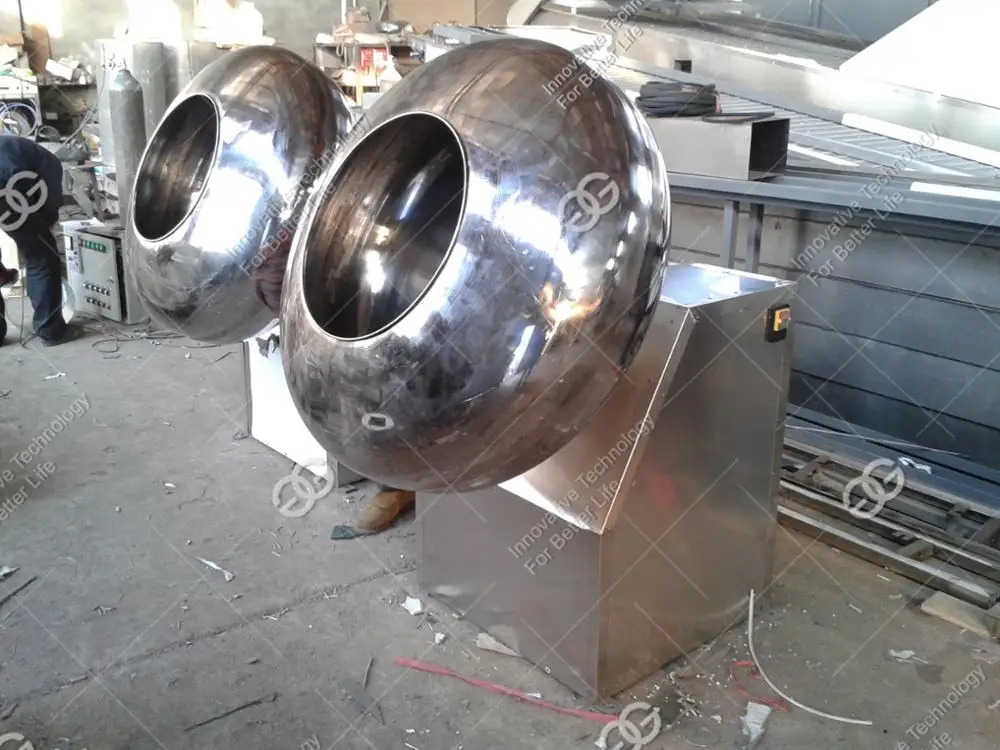 Chocolate Spray Machine Nuts Powder Coating Machine With Sprayer - Buy ...