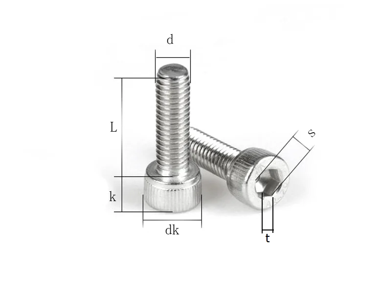 Inner Hexagon Screw Din 912 Round Head Hex Socket Bolt M10/ M12/ M14 ...
