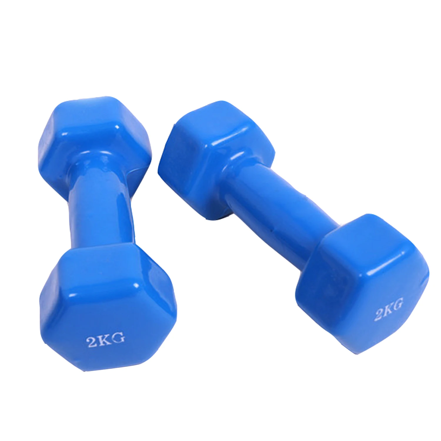 Custom Vinyl Dumbbells Set for Strength Training