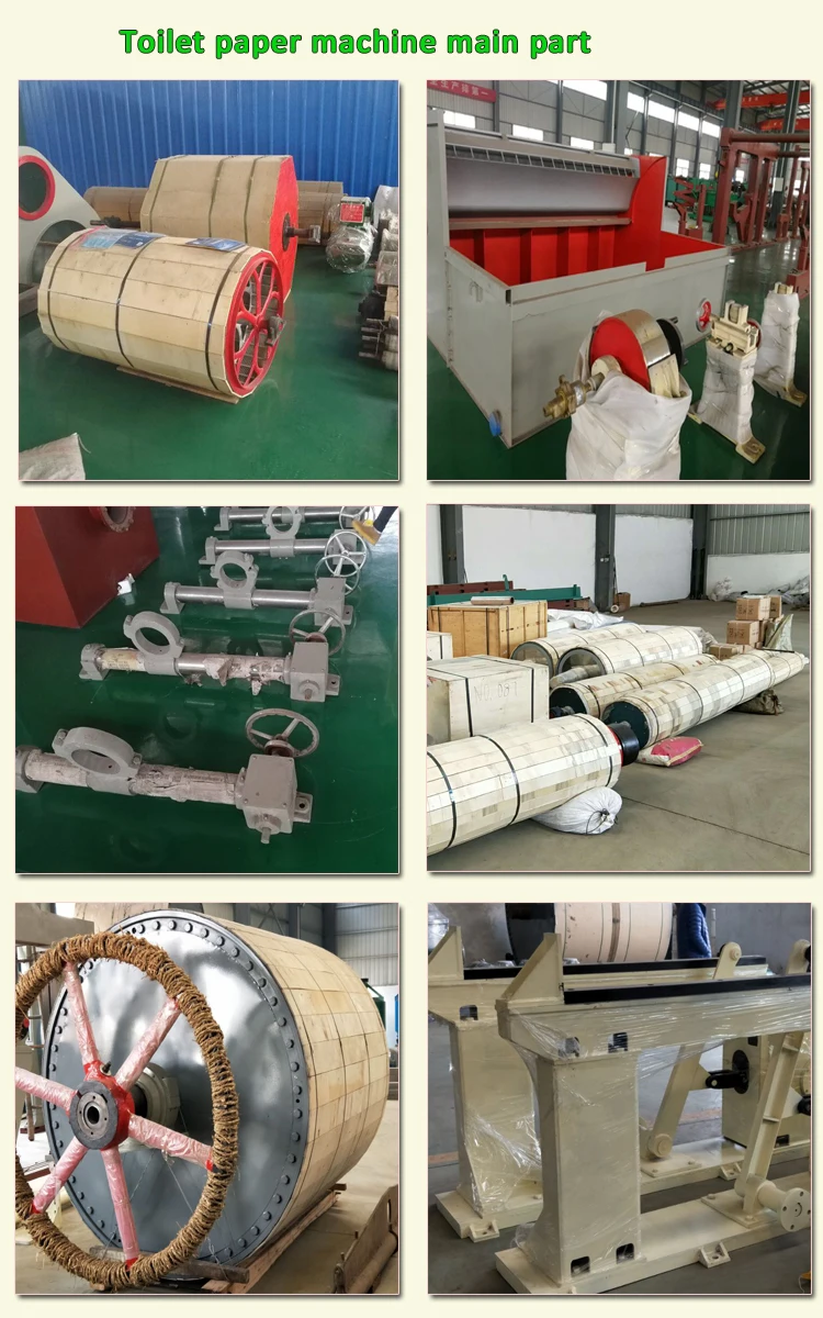 Small Waste Paper Recycling Toilet Paper Making Machine