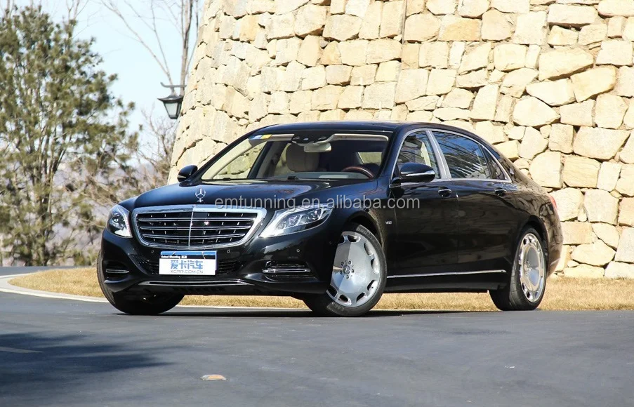 High Quality S-class W222 Maybach Style Body Kit Grille Side Skirts ...