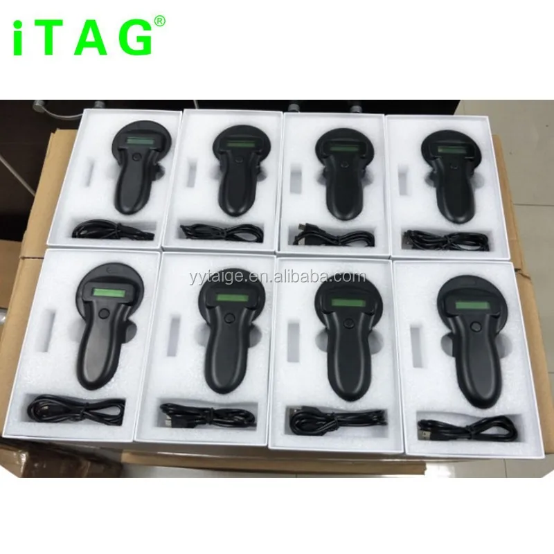 Low Frequency Rfid Stick Reader For Microchip And Ear Tag Scan - Buy ...