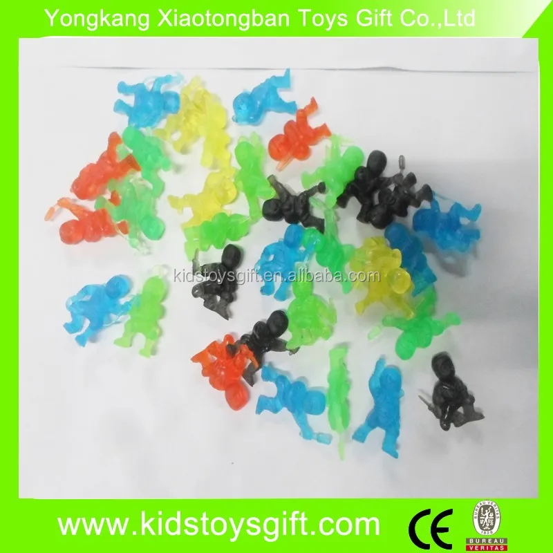 Mini Cheaper Plastic Ninja Figure Capsule Toy - Fun & Safe