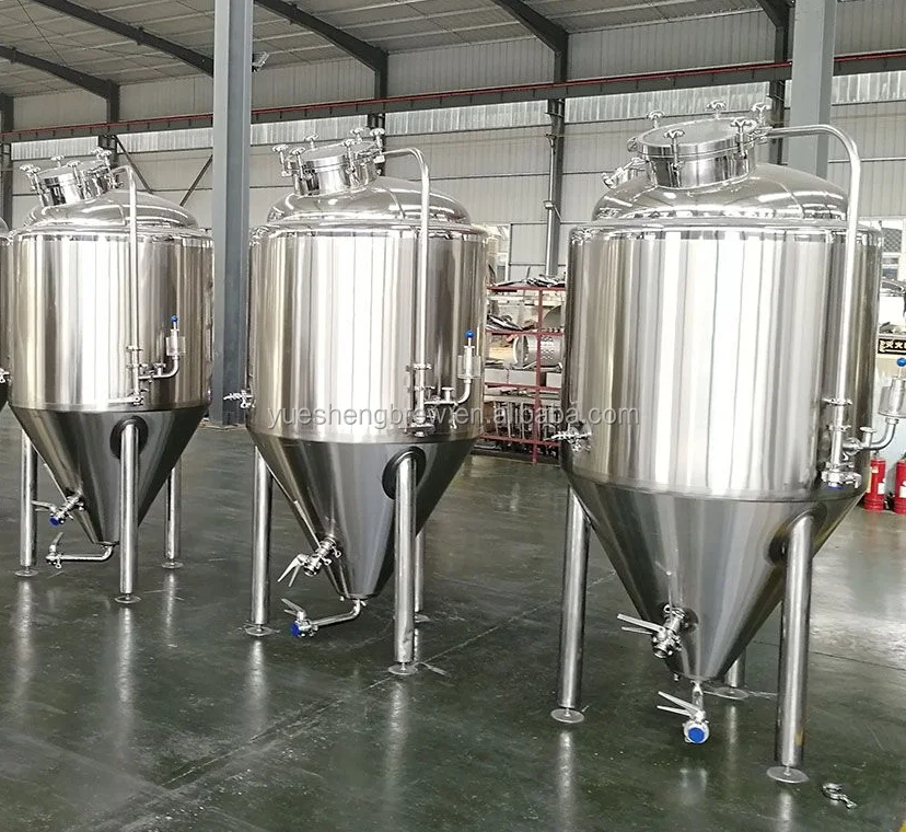 Isobaric Brewery Fermenter Stainless Steel Fermentation Tank / Unitank ...