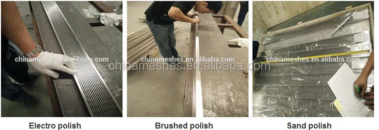 Stainless Steel V-shaped Profile Drain Grating - Buy Stainless Steel ...