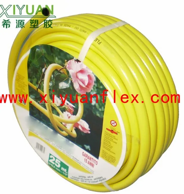 Yellow Color Fiber Reinforced Pvc Garden Hose - Buy Hose,Garden Hose ...