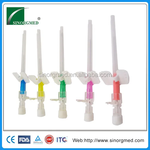Medical Disposable With Injection Port Iv Cannula Blister Packing Good ...