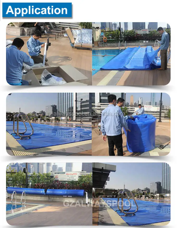 Customized PE Bubble Foam Solar Pool Cover Slats Swimming Pool Cover