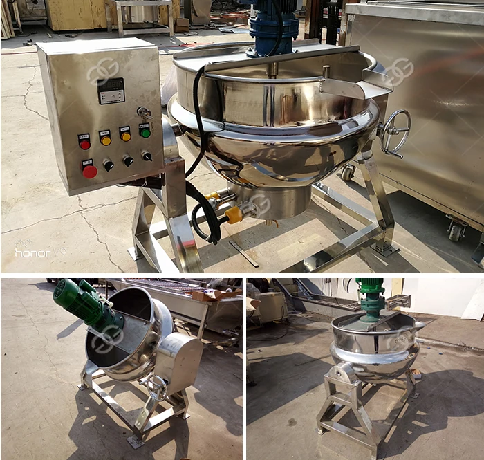 Industrial Meat Vat - Electric Steam Jacketed Cooking Kettle