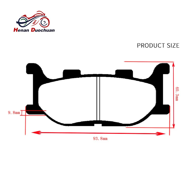 Fa199 Motorcycle Brake Pads For Yamaha Xvs 1300 For Italjet Jupiter 125
