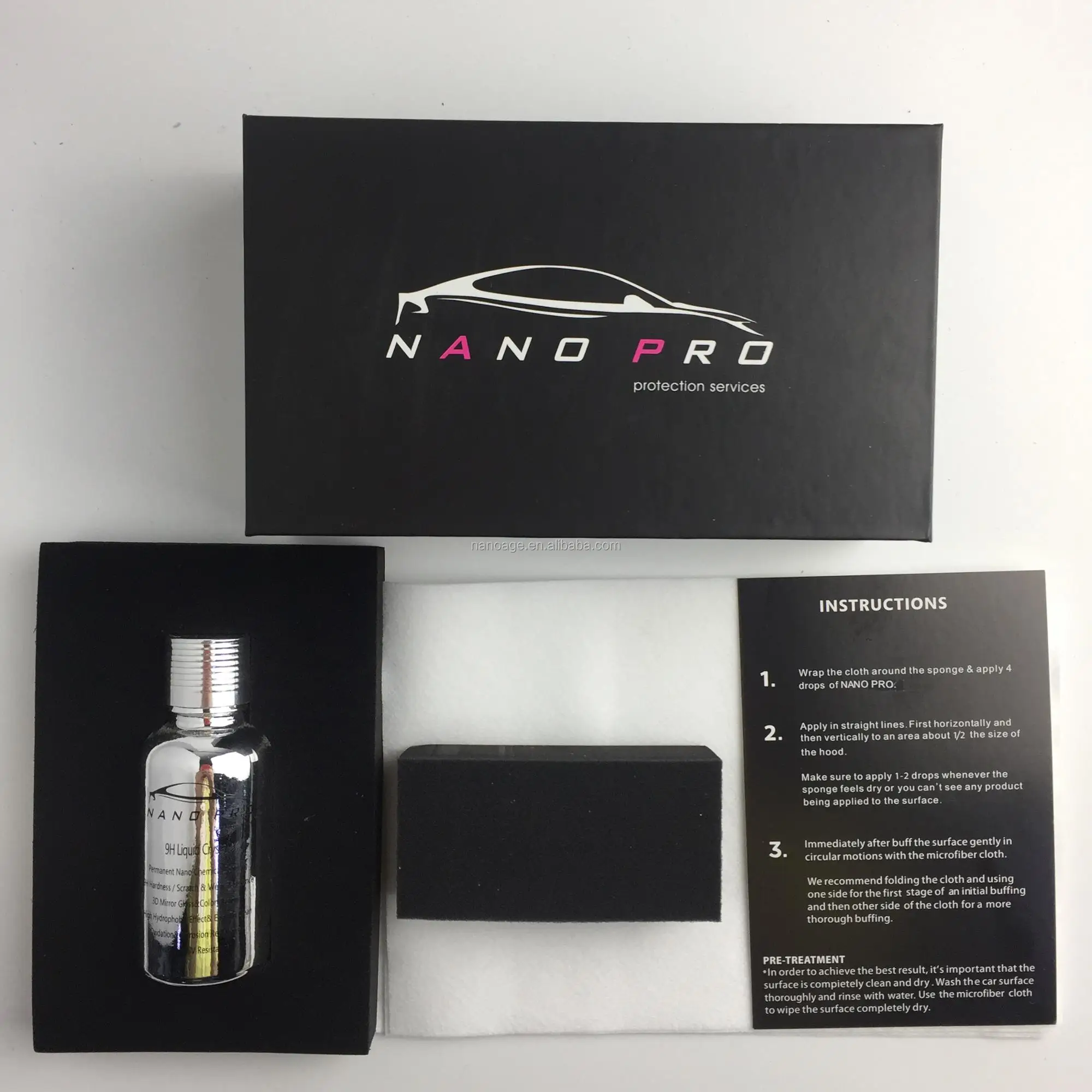 Nano Pro Nano Coating 9h Car Paint Protection Ceramic Glass Anti ...