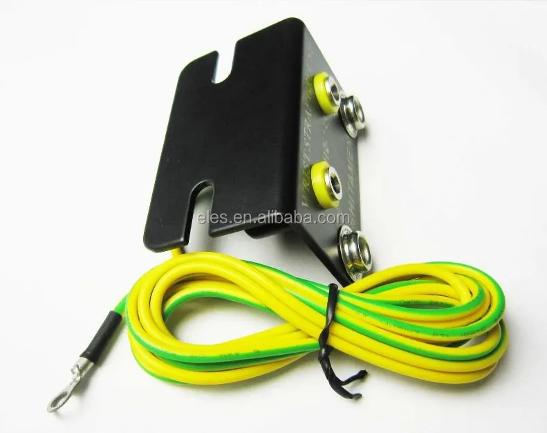 Esd Ground Block Under Bench Common Point Dual Banana Plug Ground ...