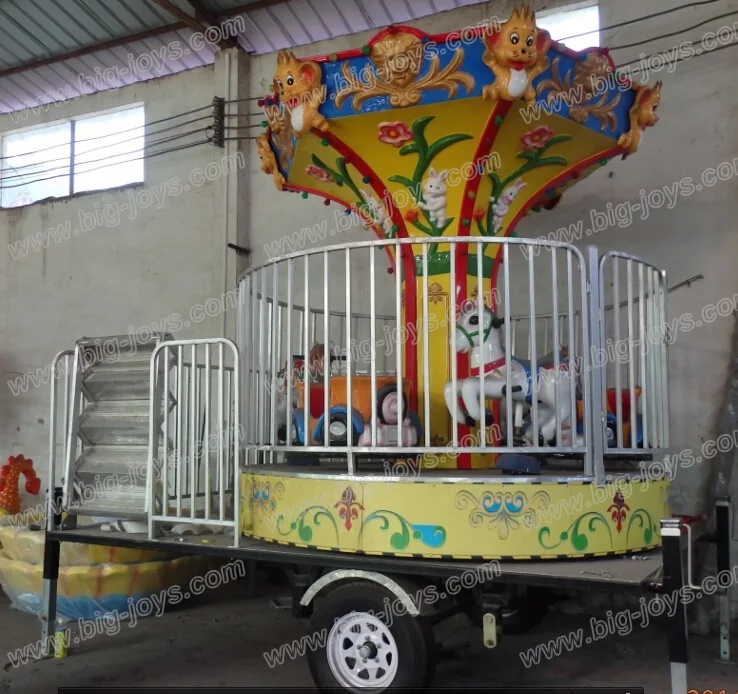 Attracting!!! Hot Sale Carnival Amusement Rides Trailer Mounted Flying ...