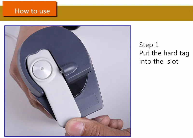 Security Hard Tag Remove Security Tag Remover Gun Eas Handheld Detacher ...