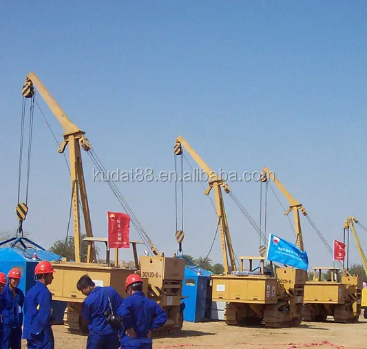 Side Boom Pipe Crane DGY15 Pipelayer - 15t Loader Crane with 6m Boom ...