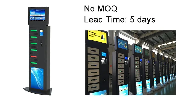 Winnsen Fast Charge Wireless Coin Operated Solar Phone Charging Station ...