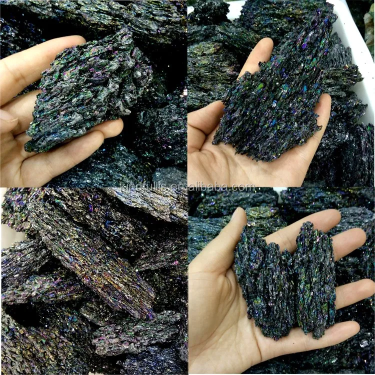 High Quality 7 Colorful Ore Specimen Natural Rainbow Rocks Quartz ...