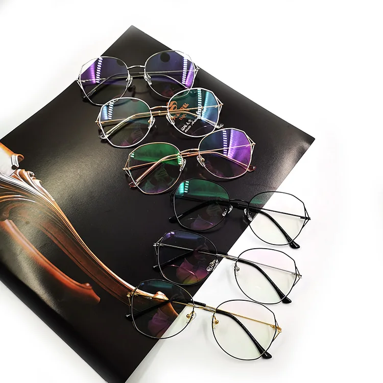 Hot Selling Lady Metal Eyeglasses With Premium Glasses Frames - Buy ...