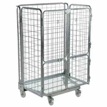 Warehouse Cages On Wheels - Buy Industrial Cage For Storage,Goods ...