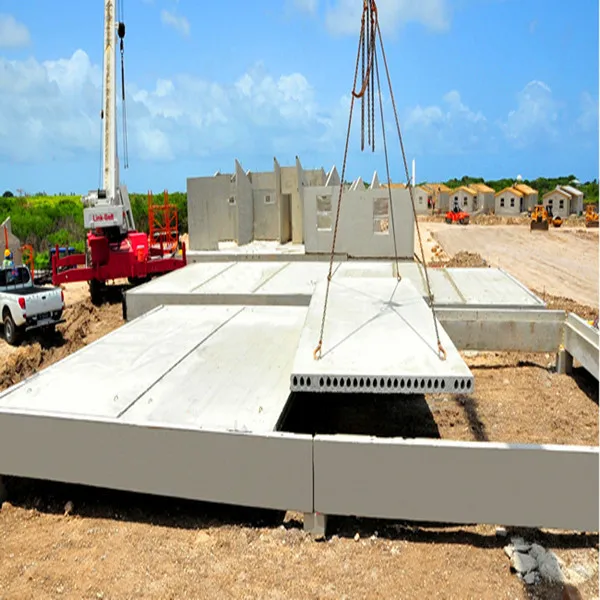 Large Span Prefab House Houses By Precast Concrete Floor Slab Molding ...