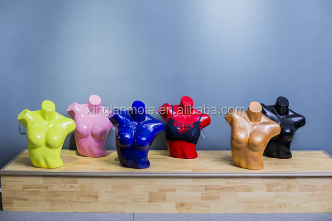 Widow Display Abs Plastic Big Breast Female Bust Mannequin - Buy Female ...