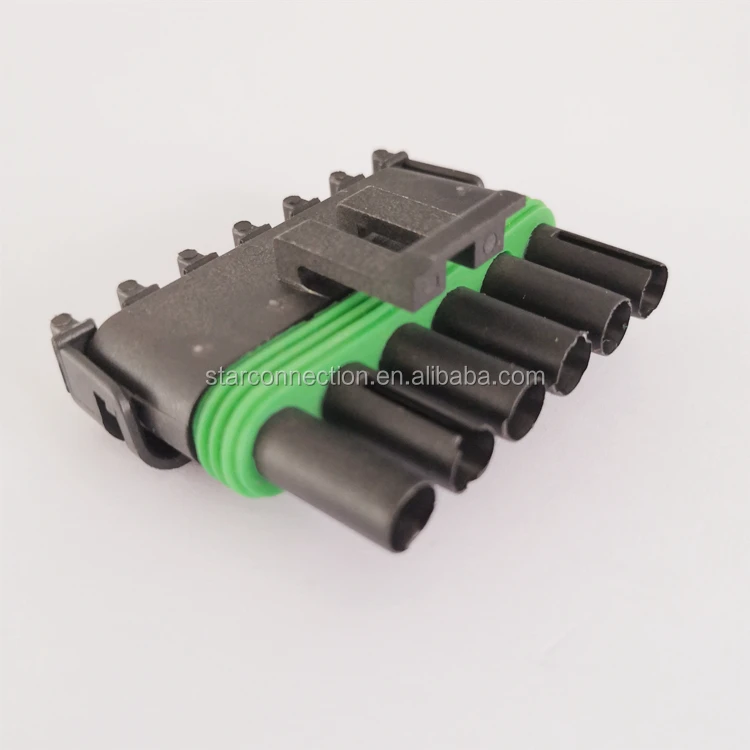 Automotive 2.5mm 6 Pin Female Auto Waterproof Connector 12015799 ...