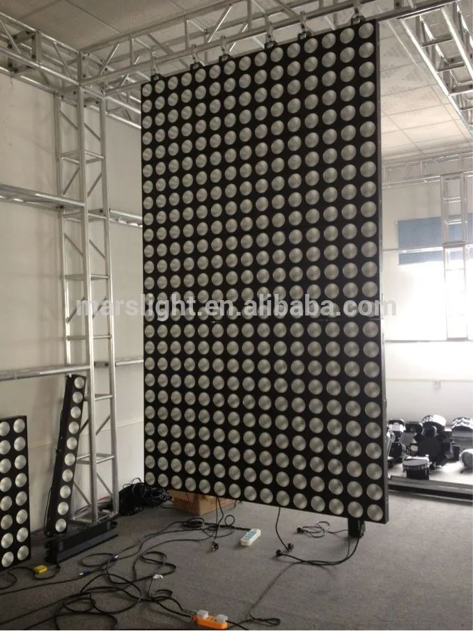 5X5 25PCS 10W RGB LED Stage Lighting Matrix - 50000 Hours