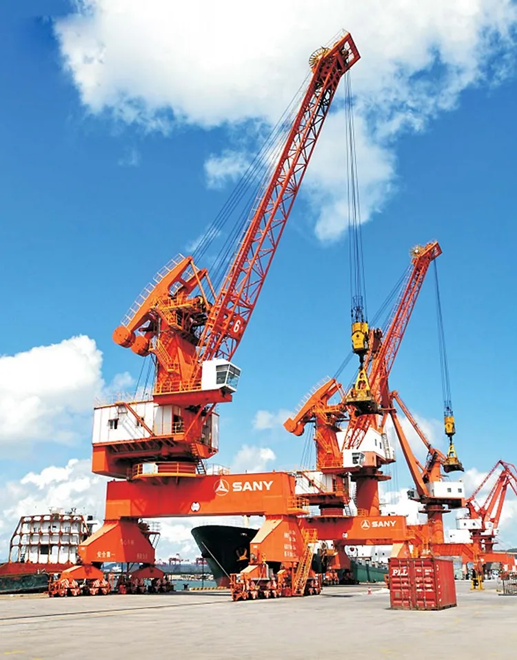 Sany Sgq4043s 40ton Portal Crane Portal Crane Harbour Heavy Lift Rail ...