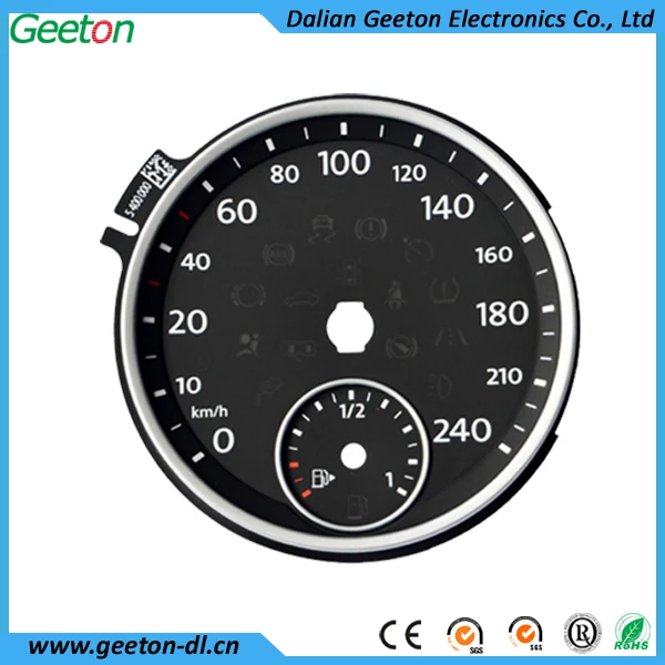 Custom Manufacture Plastic Dashboard Digital Speedometer For Motorcycle ...
