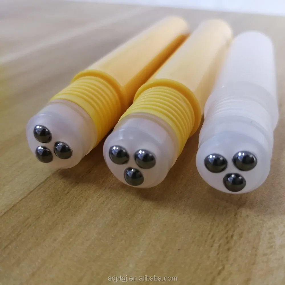 Roll On Perfume Bottle With Three Roller Balls - Buy Refillable Roll On ...