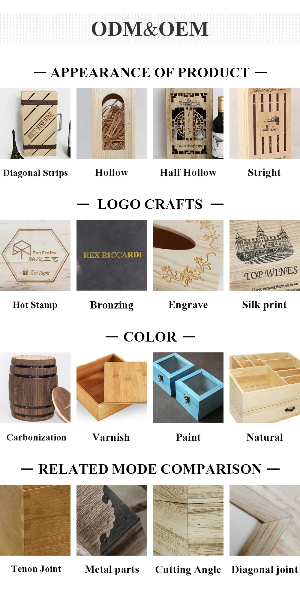 Hot Sale Customized Christmas Gift Bamboo Wood Package Box With ...