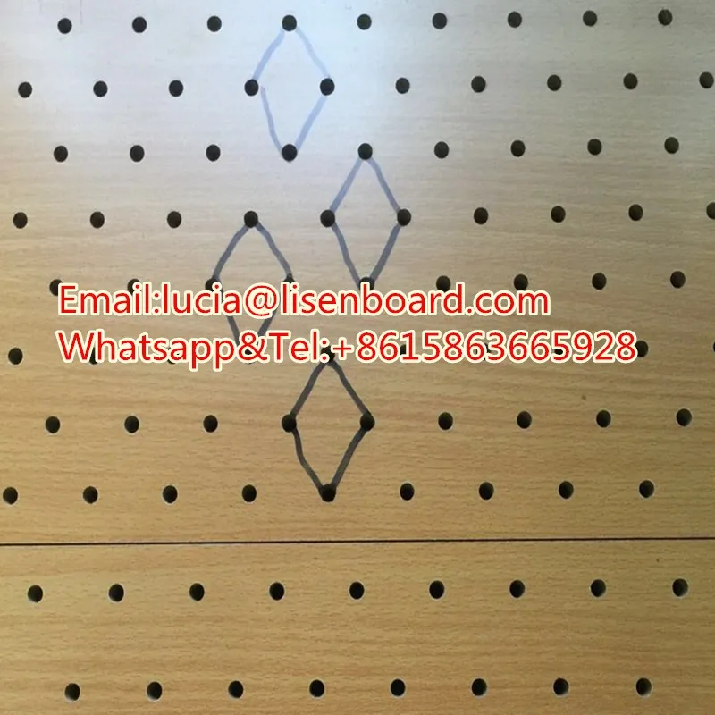 Tablero De Agujero De Mdf De 5mm,Tablero Perforado - Buy Tablero De ...