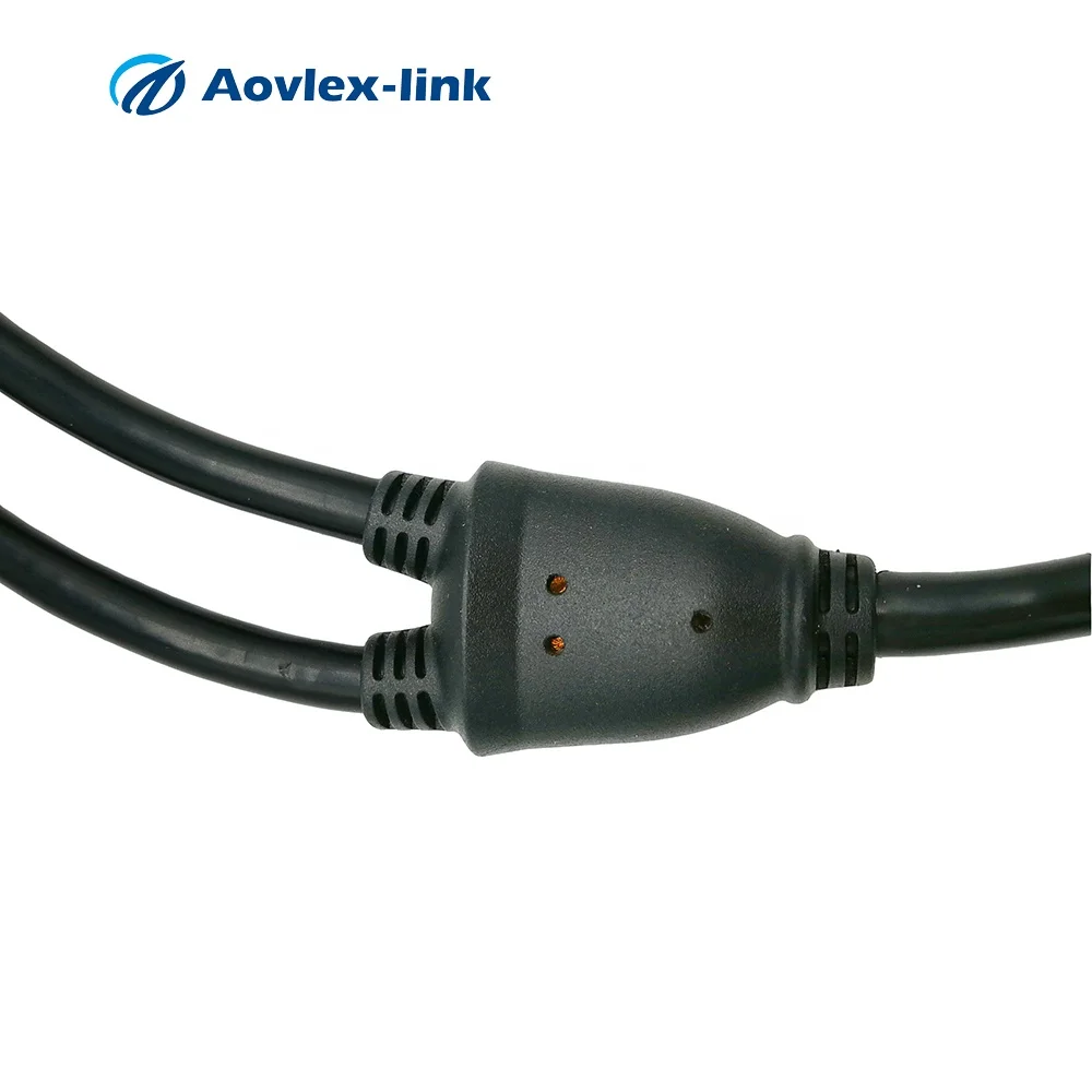 24v Powered Usb To Hosiden 3 Pin Plug & Usb B Cable Y Splitter Printer ...