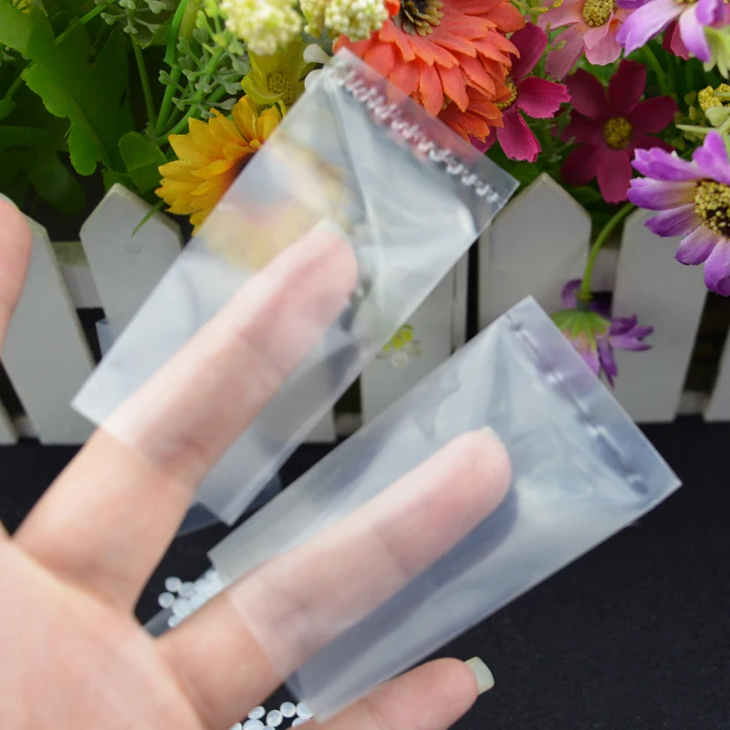 Custom See Through Food Packaging Plastic Ldpe Flat Bags With Logos ...