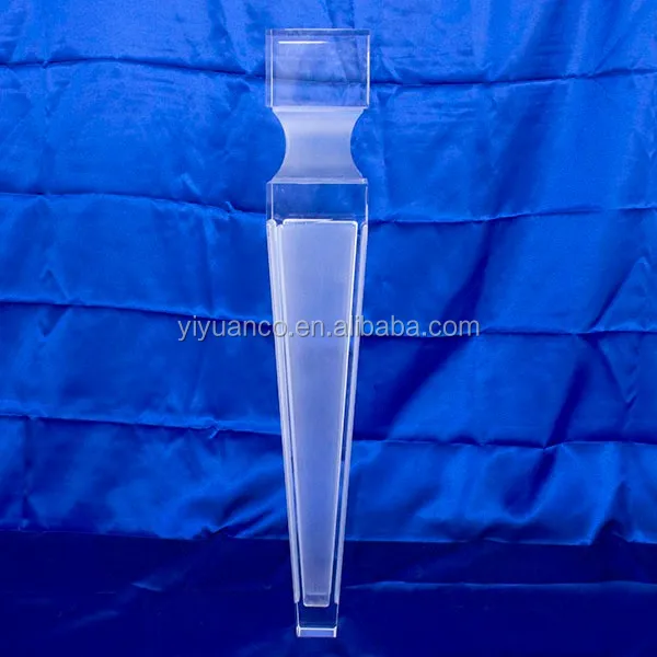 Acrylic Table Legs - Stylish & Durable Furniture Pedestals