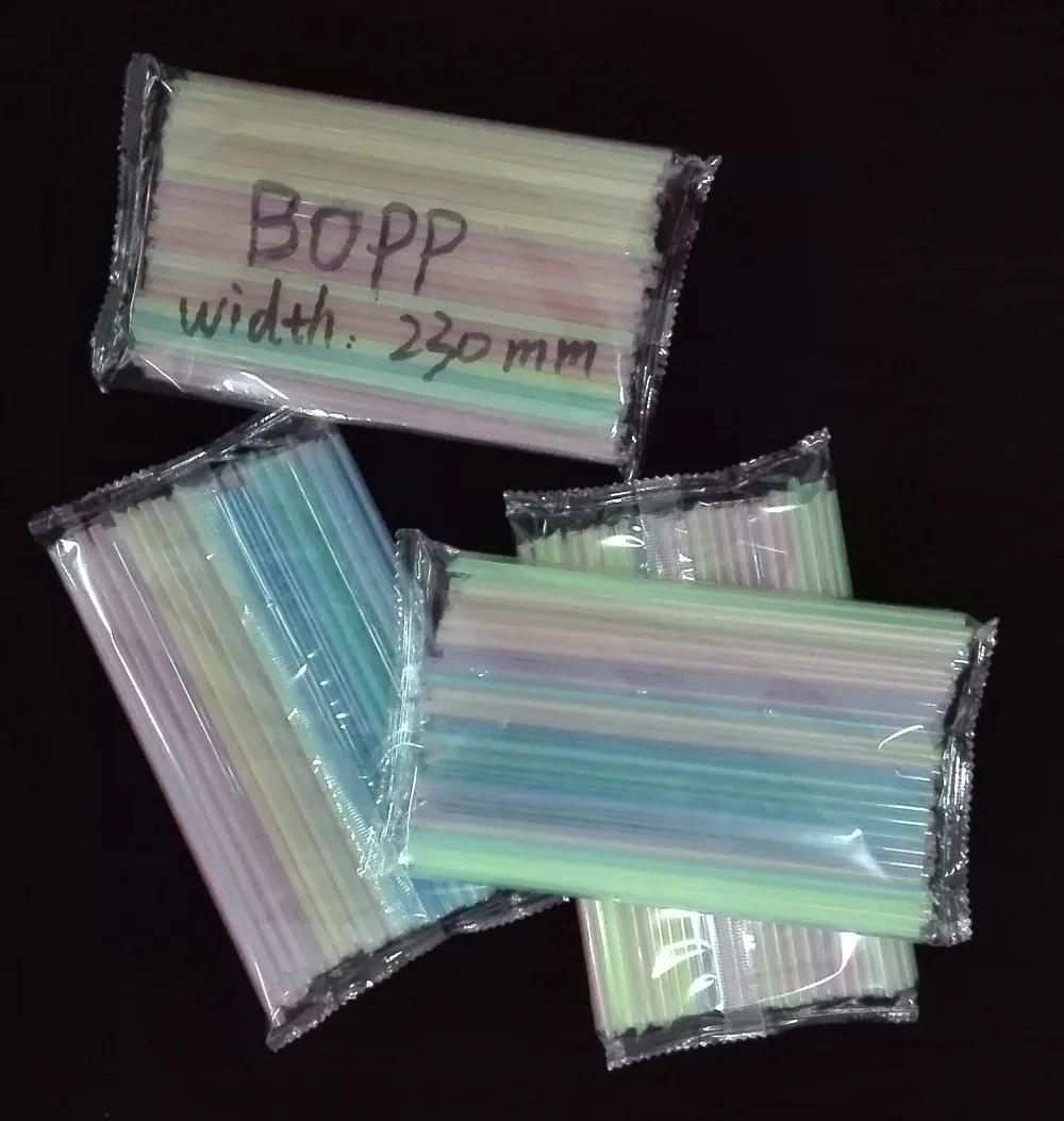 5mm Disposable Plastic Straight Group Drinking Straw Packing Line - Buy ...