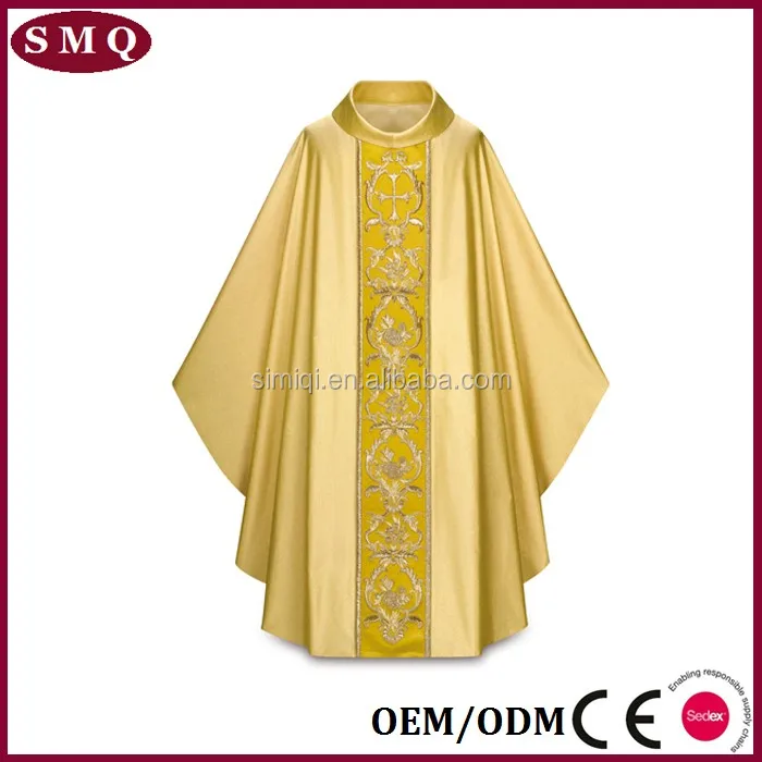 Shop Our Shiny Fiddleback Chasuble - Perfect for Church Wear