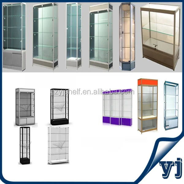 Glass Vitrine Display Cabinet 2014/jewellry Aluminum Glass Window ...