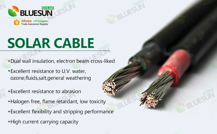 Bluesun PV Cable 4mm2 - High Quality Solar Cable