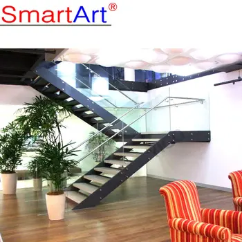 Aluminum Stair Stringers/oak Staircase - Buy Straight Steel Rod ...