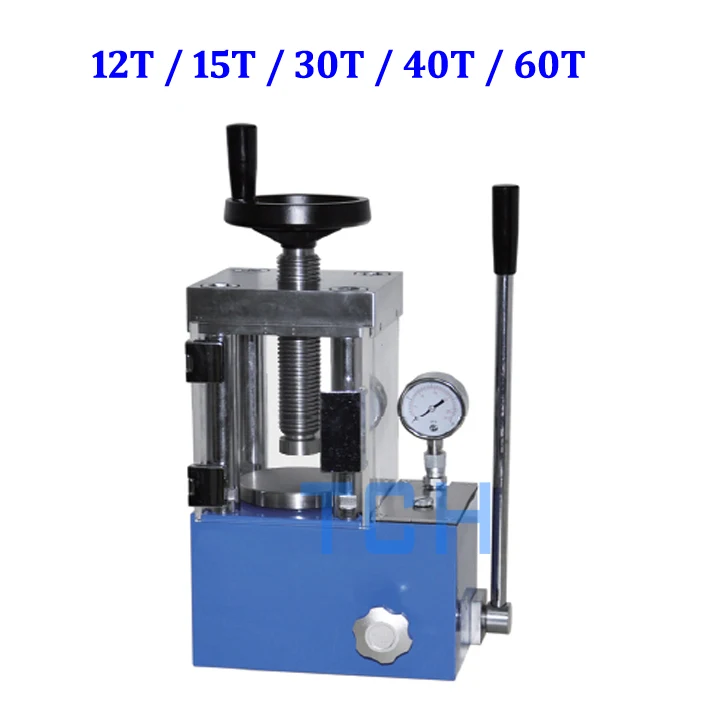 300C Laboratory Benchtop Heated Lab Press - 24T Hydraulic